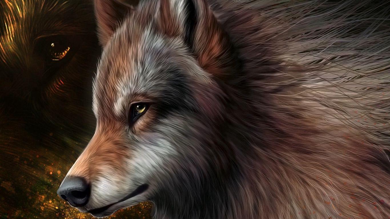 Wolf Art HD Wallpapers - Top Free Wolf Art HD Backgrounds - WallpaperAccess