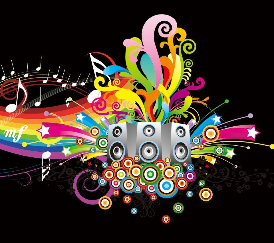 Colorful Music Wallpapers - Top Free Colorful Music Backgrounds ...