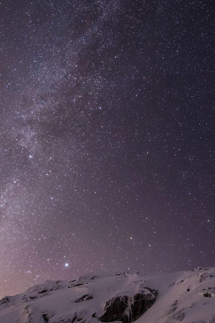 Snow Night Sky Wallpapers - Top Free Snow Night Sky Backgrounds - WallpaperAccess