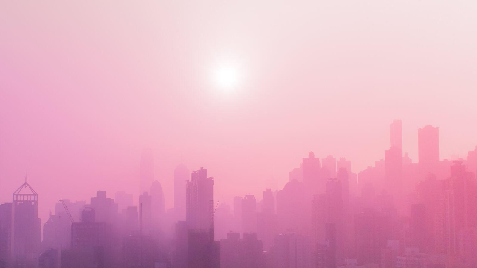 Pink Skyline Wallpapers - Top Free Pink Skyline Backgrounds ...
