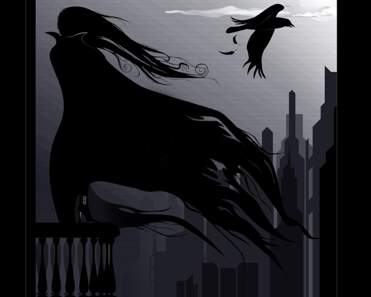 Gothic Crow Wallpapers - Top Free Gothic Crow Backgrounds - WallpaperAccess