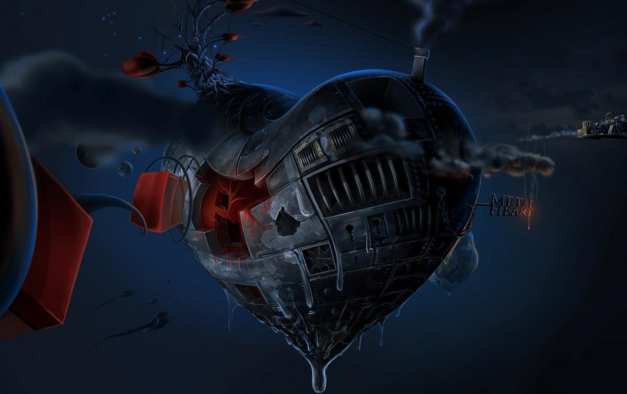Steel Heart Wallpapers - Top Free Steel Heart Backgrounds - WallpaperAccess