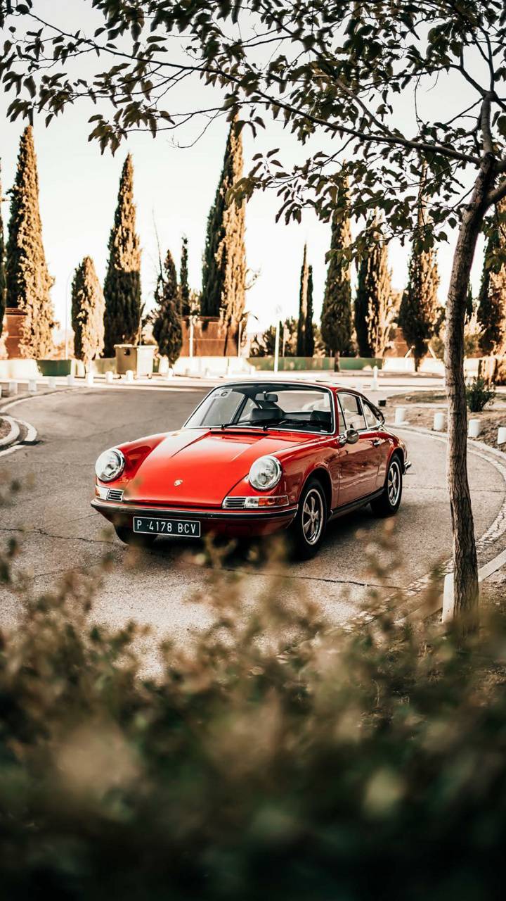 Red Classic Porsche Wallpapers - Top Free Red Classic Porsche ...