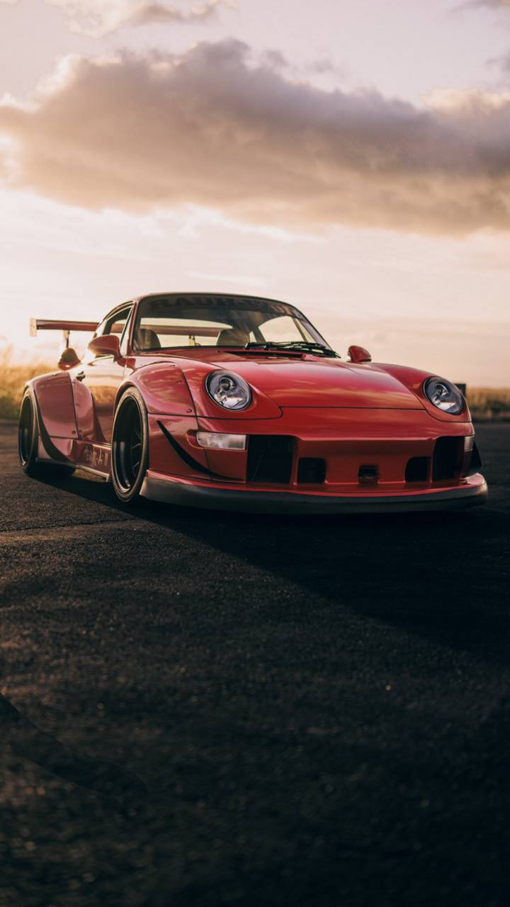 Red Classic Porsche Wallpapers - Top Free Red Classic Porsche ...
