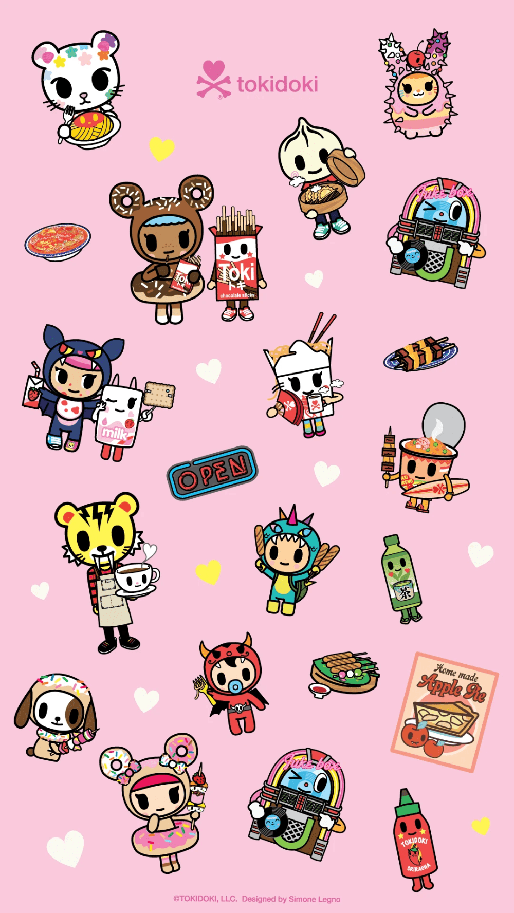 Tokidoki iPhone Wallpapers - Top Free Tokidoki iPhone Backgrounds ...