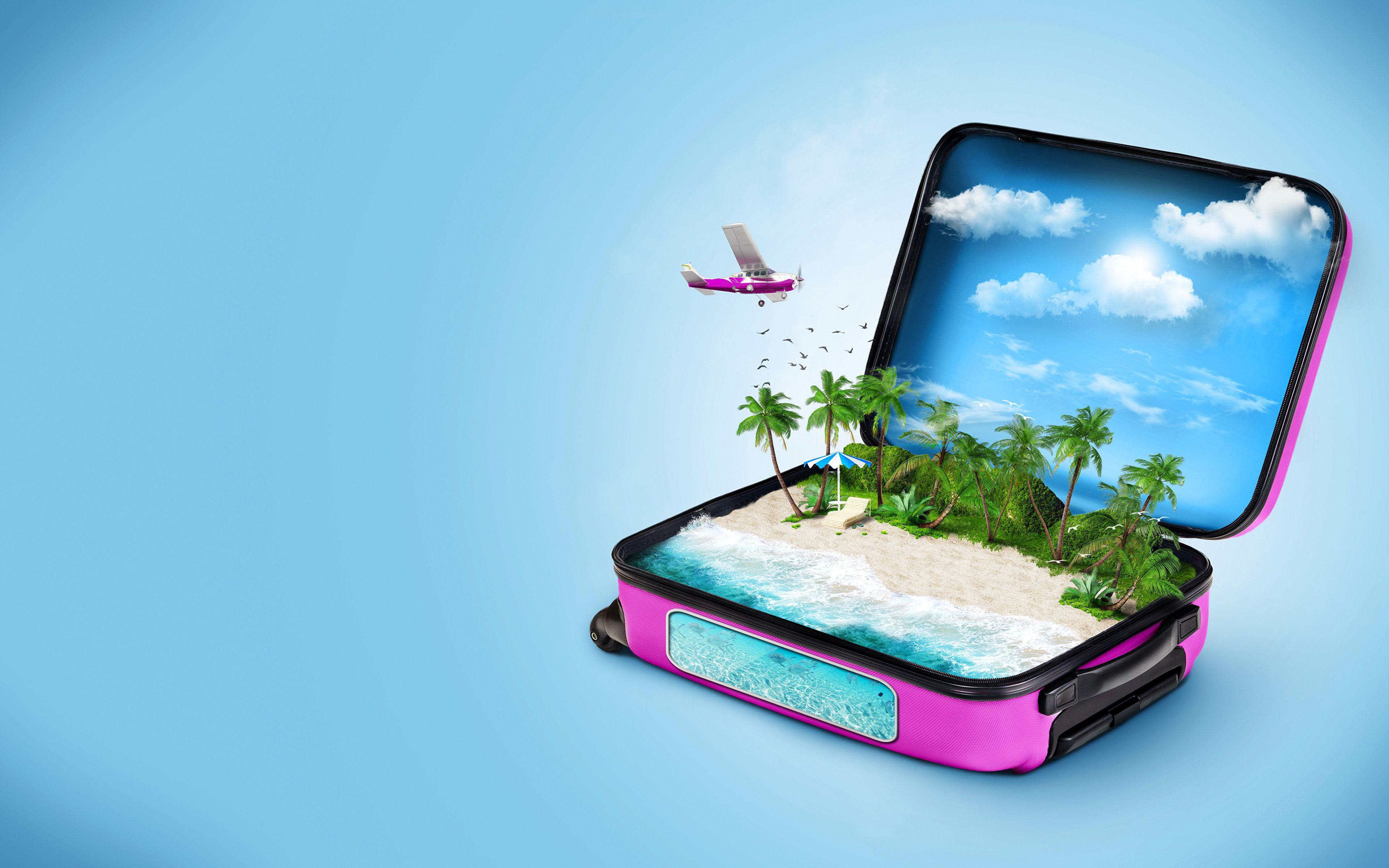 Suitcase Wallpapers - Top Free Suitcase Backgrounds - WallpaperAccess