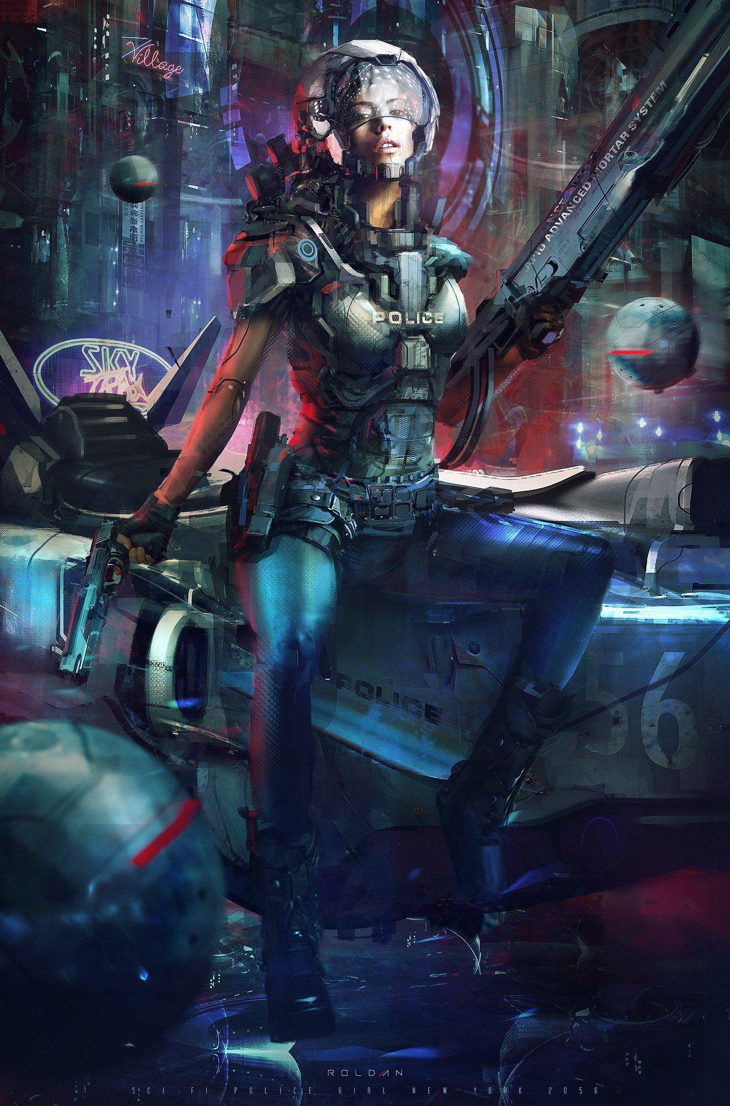 Female Futuristic Wallpapers - Top Free Female Futuristic Backgrounds ...