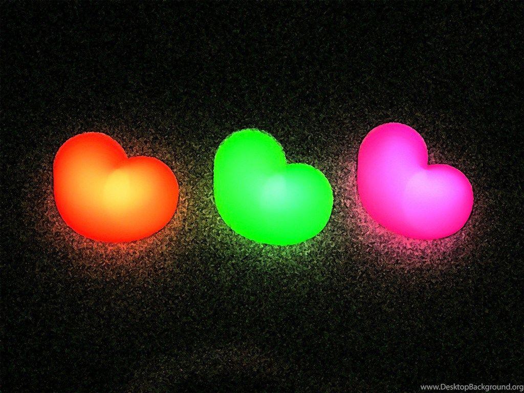 Neon Heart Desktop Wallpapers - Top Free Neon Heart Desktop Backgrounds ...