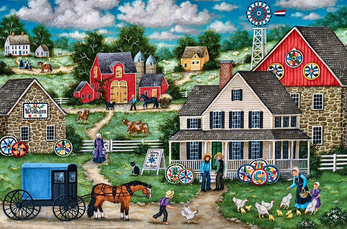 Amish Countryside Wallpapers - Top Free Amish Countryside Backgrounds ...