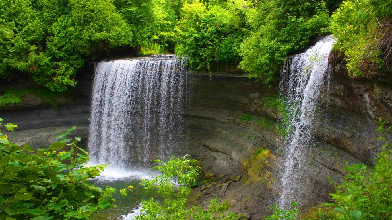 Autumn Waterfall Desktop Wallpapers - Top Free Autumn Waterfall Desktop ...