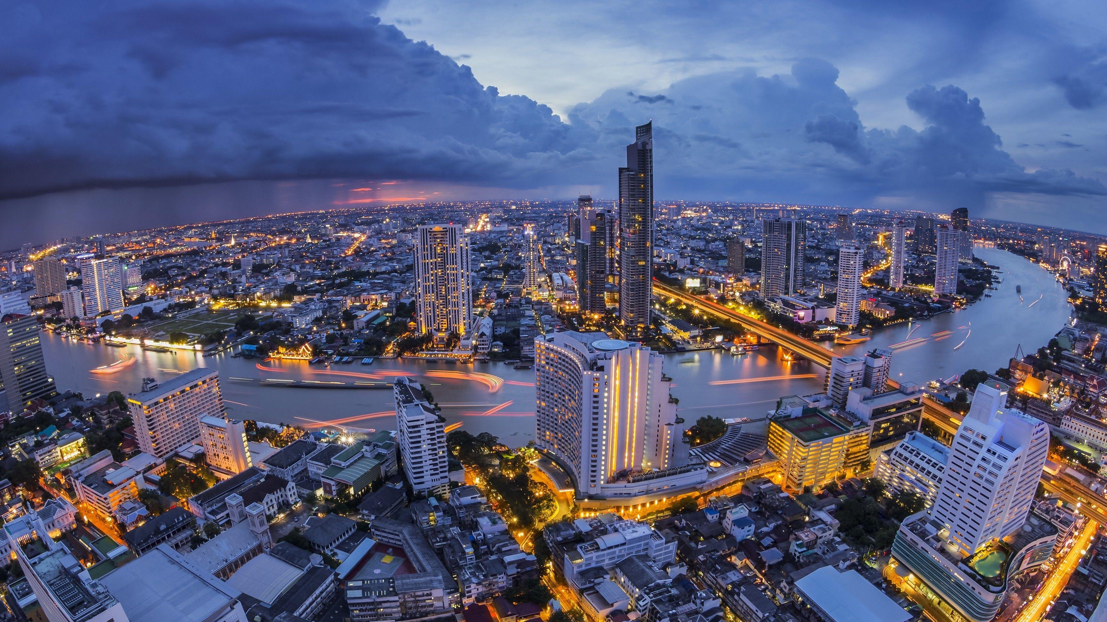 Bangkok Skyline Wallpapers - Top Free Bangkok Skyline Backgrounds ...