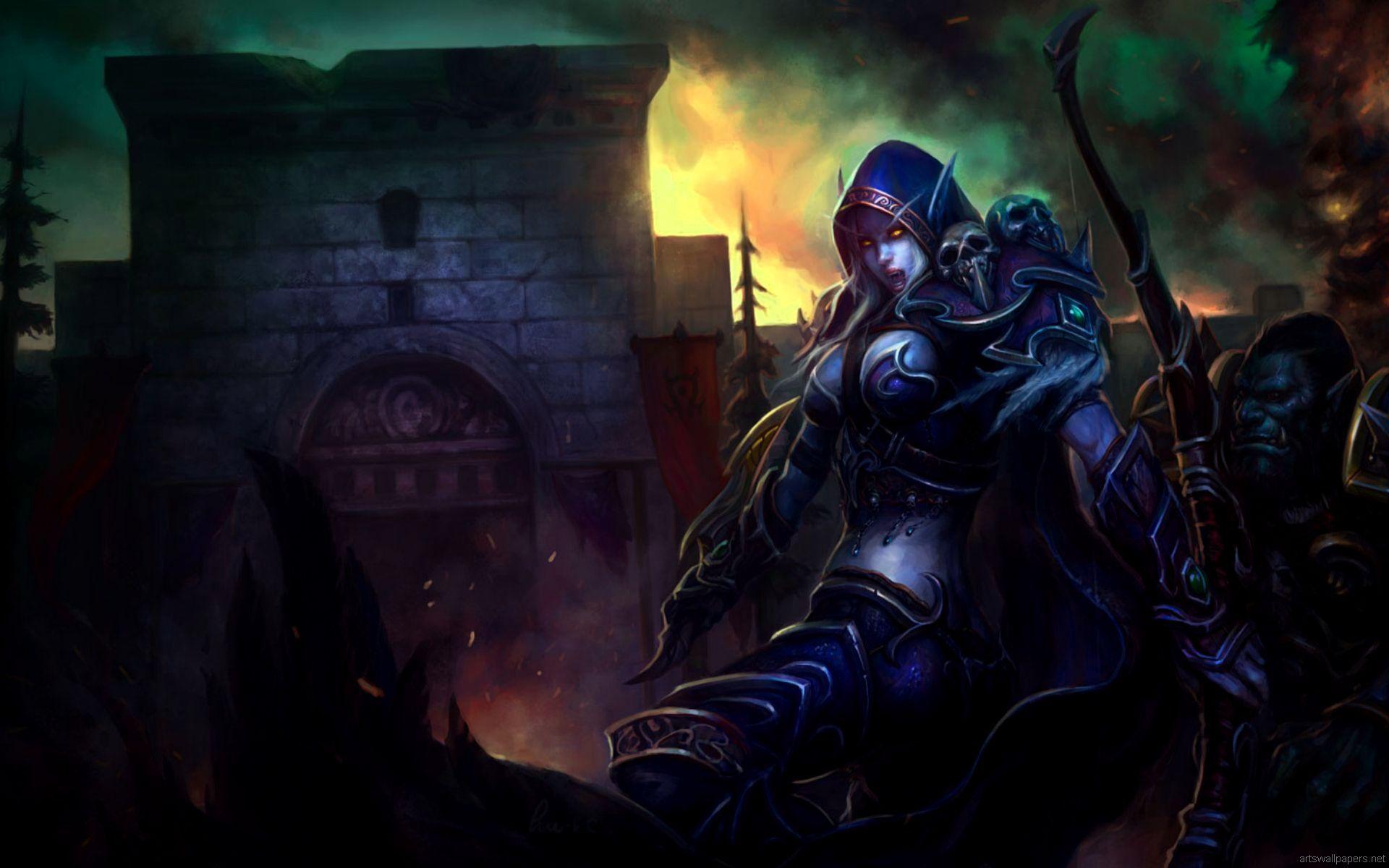 Warcraft Night Elf Wallpapers - Top Free Warcraft Night Elf Backgrounds ...