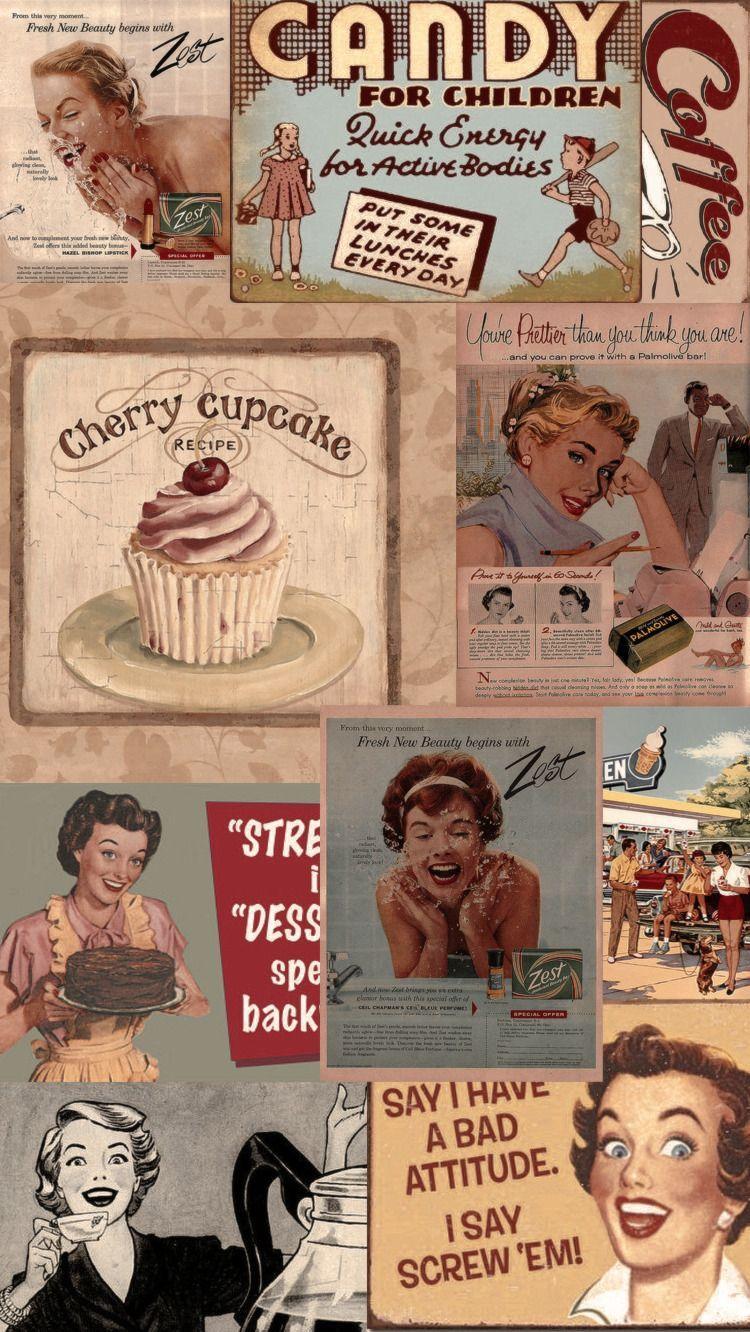 Vintage 50s Aesthetic Wallpapers - Top Free Vintage 50s Aesthetic ...
