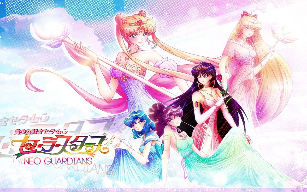 Sailor Guardians Wallpapers - Top Free Sailor Guardians Backgrounds ...