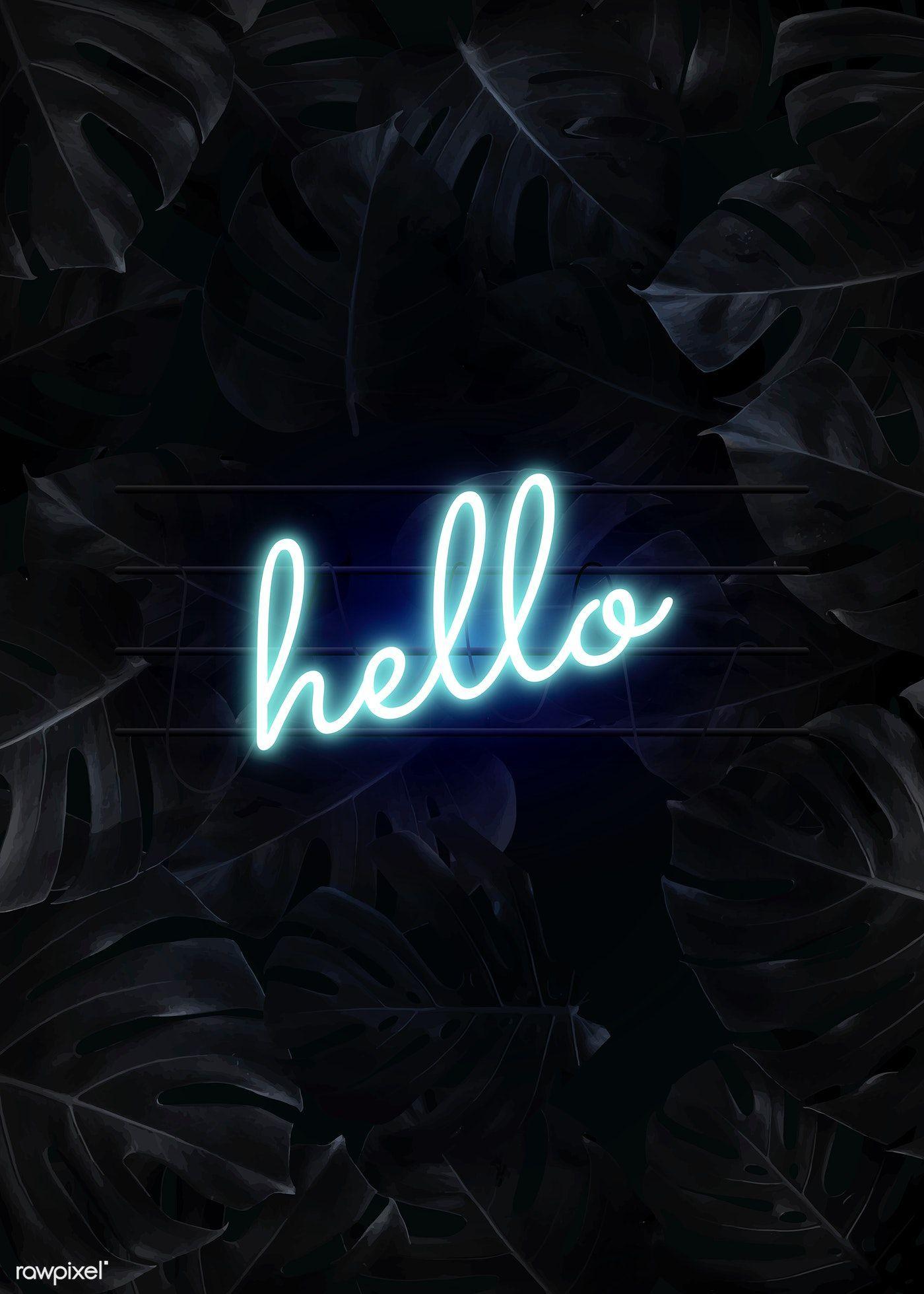 Neon Words Wallpapers - Top Free Neon Words Backgrounds - WallpaperAccess