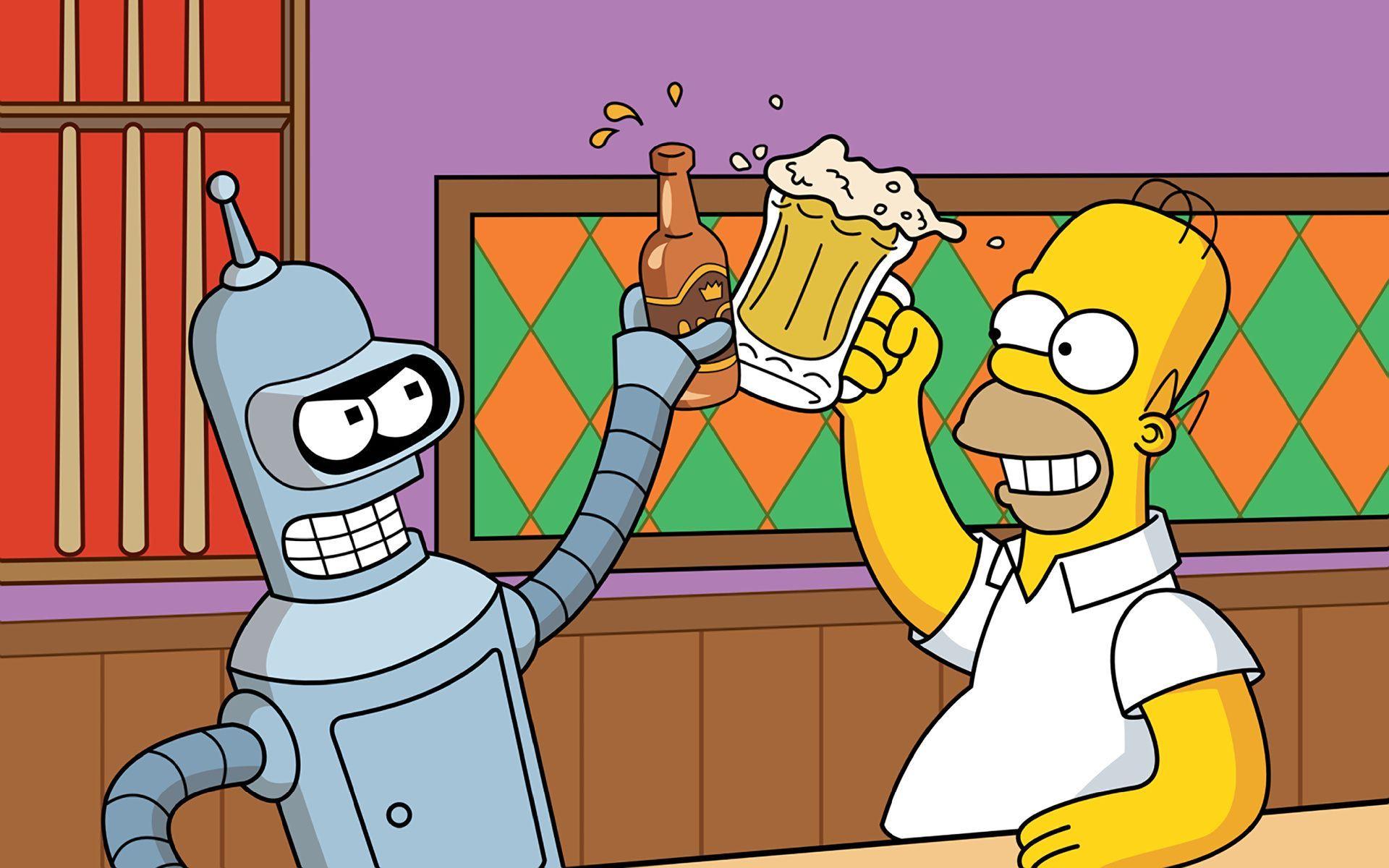 Homer Beer Wallpapers - Top Free Homer Beer Backgrounds - WallpaperAccess