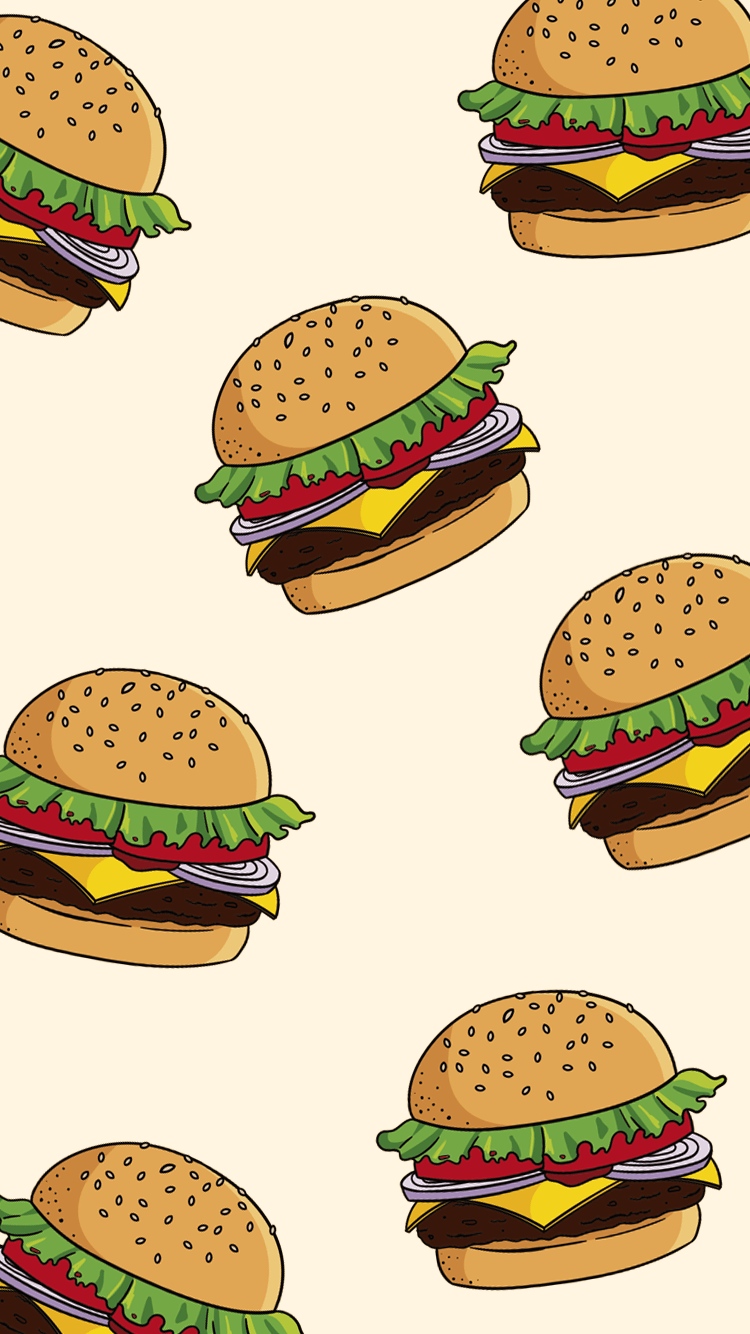 Cartoon Burger Wallpapers - Top Những Hình Ảnh Đẹp