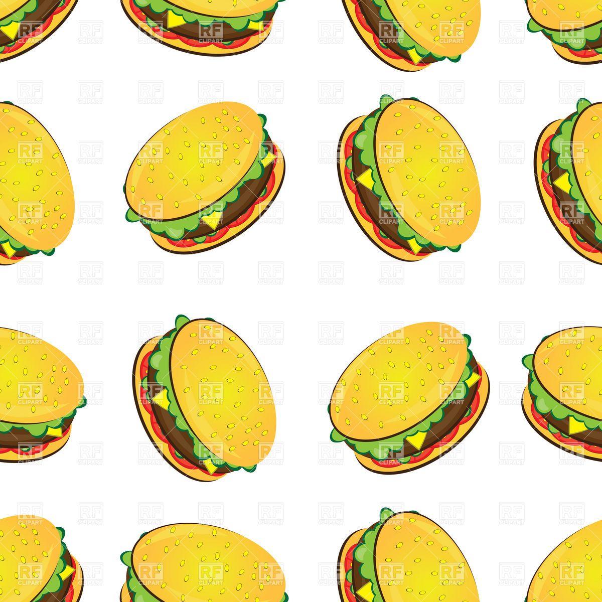 Cartoon Burger Wallpapers - Top Free Cartoon Burger Backgrounds ...