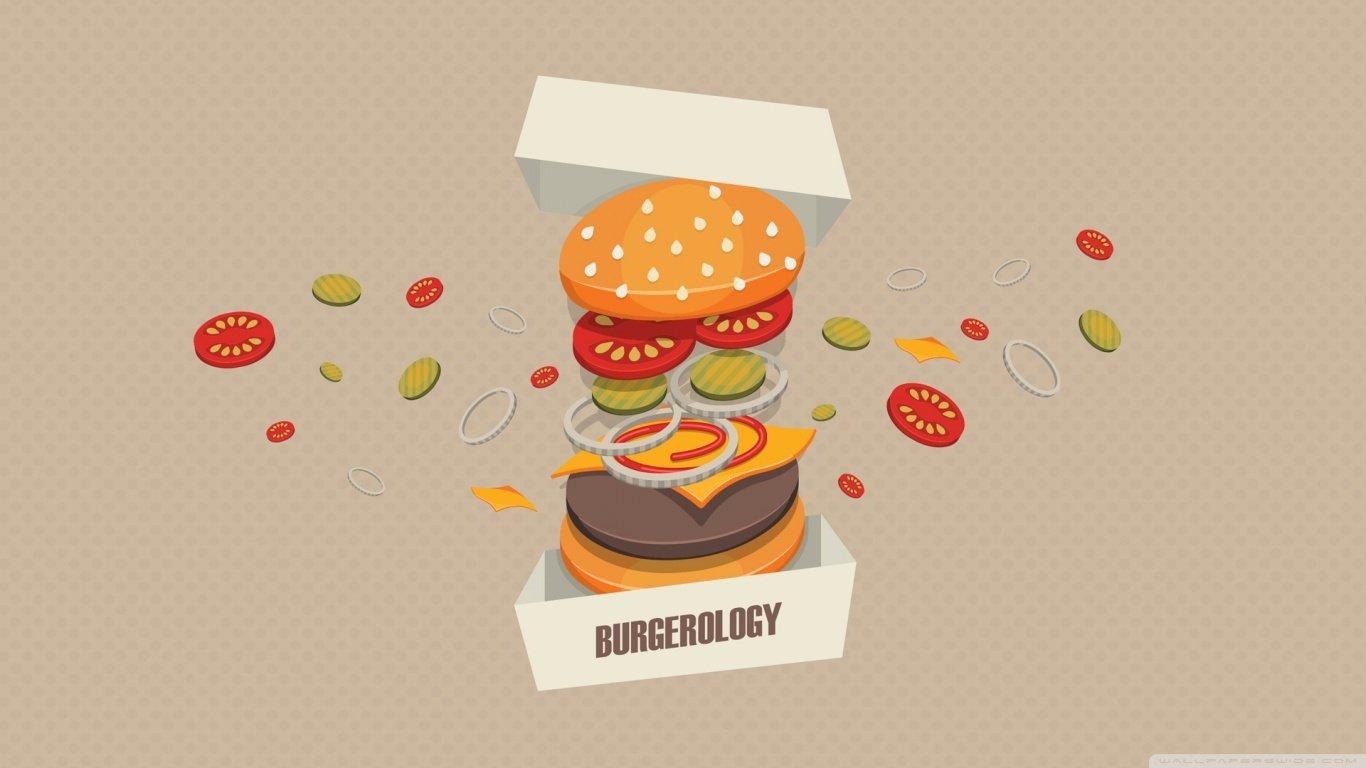 Cartoon Burger Wallpapers - Top Free Cartoon Burger Backgrounds ...