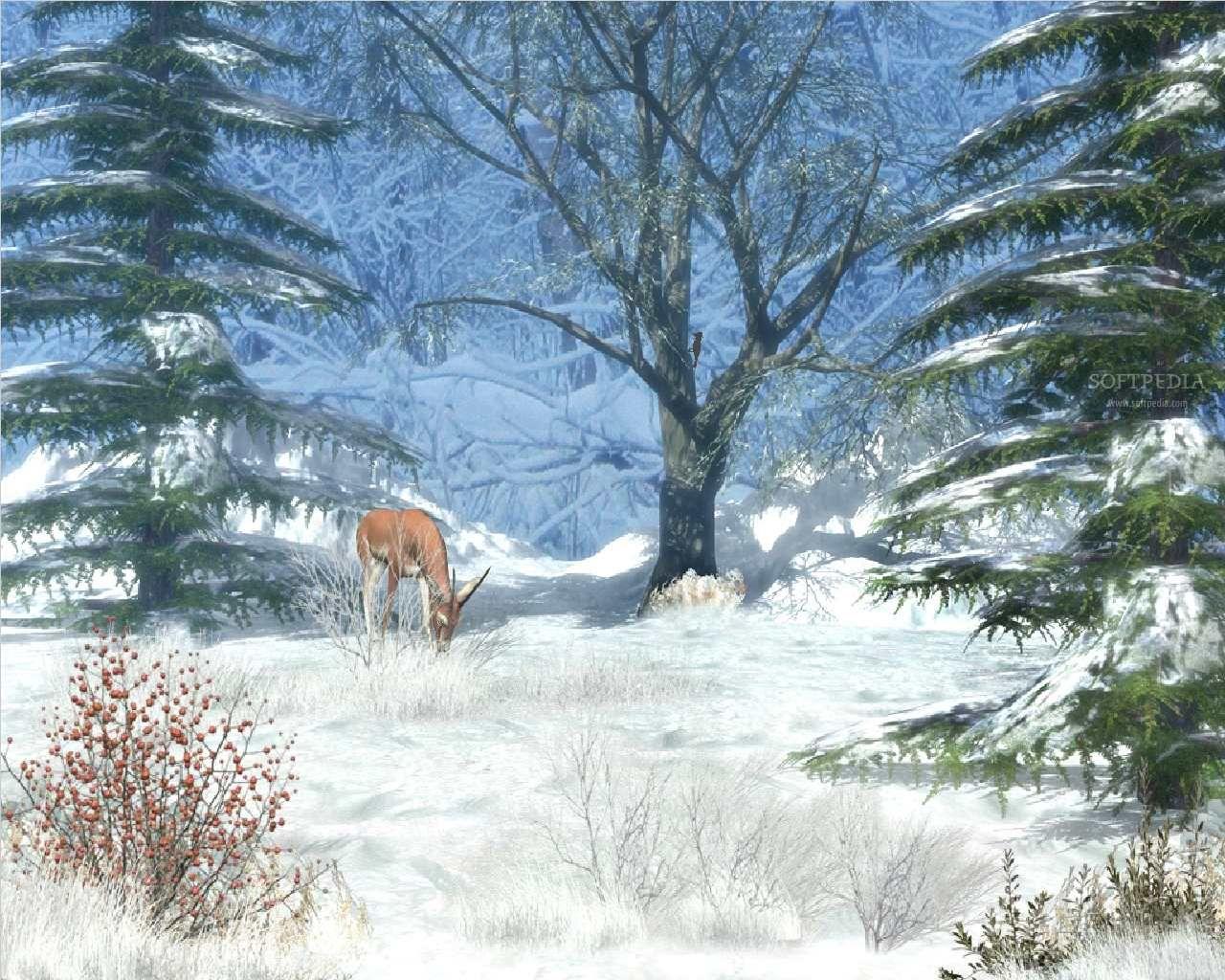 Cartoon Winter Desktop Wallpapers - Top Free Cartoon Winter Desktop ...
