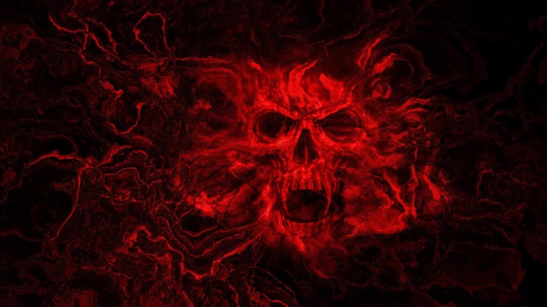 Dark Red Skull Wallpapers - Top Free Dark Red Skull Backgrounds ...