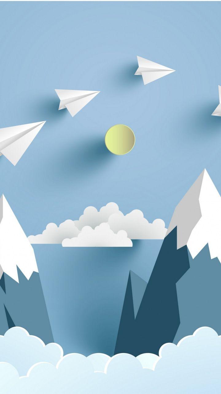 Cute Paper Airplane Wallpapers - Top Free Cute Paper Airplane ...