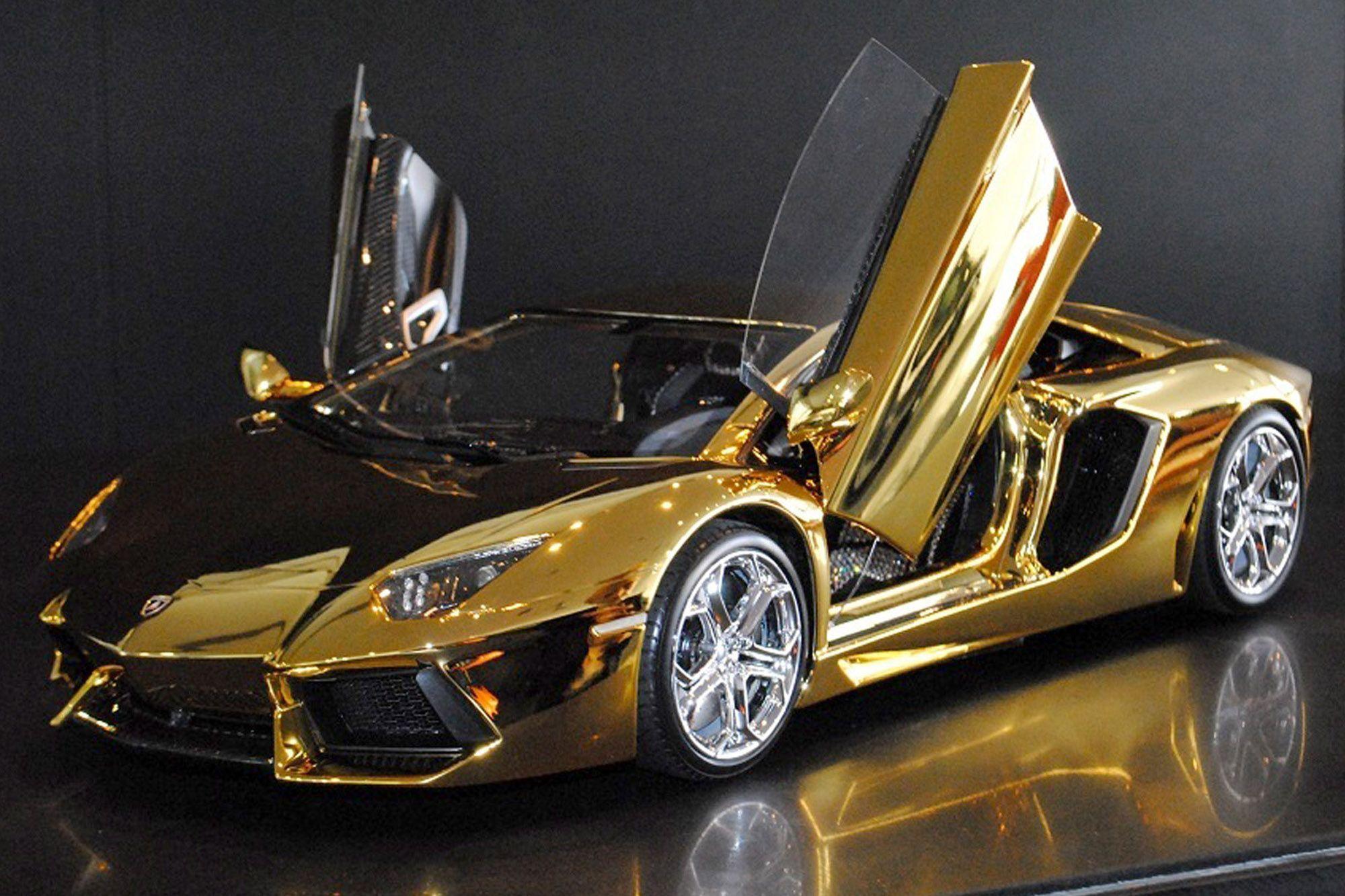 Gold Lambo Wallpapers - Top Free Gold Lambo Backgrounds - WallpaperAccess
