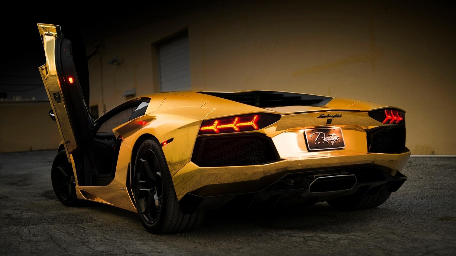 Gold Lambo Wallpapers - Top Free Gold Lambo Backgrounds - WallpaperAccess