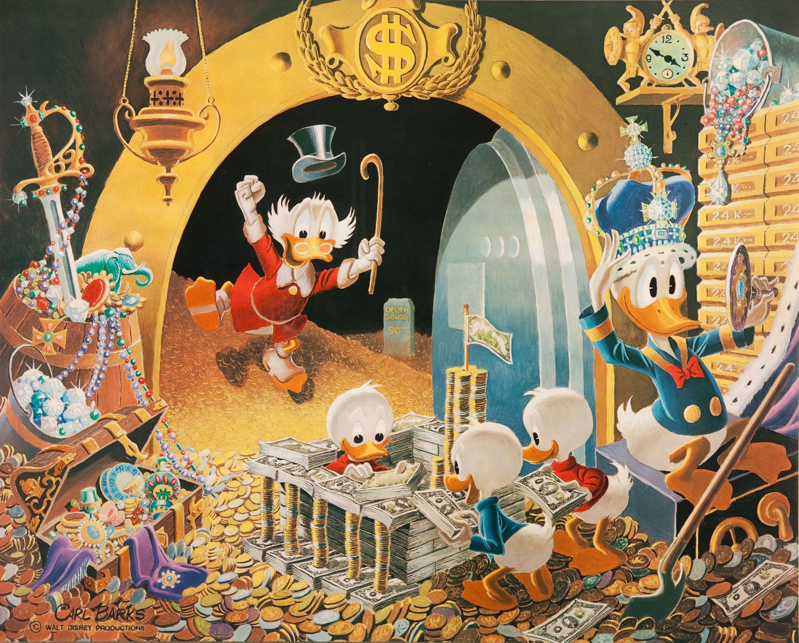 Uncle Scrooge Wallpapers - Top Free Uncle Scrooge Backgrounds ...