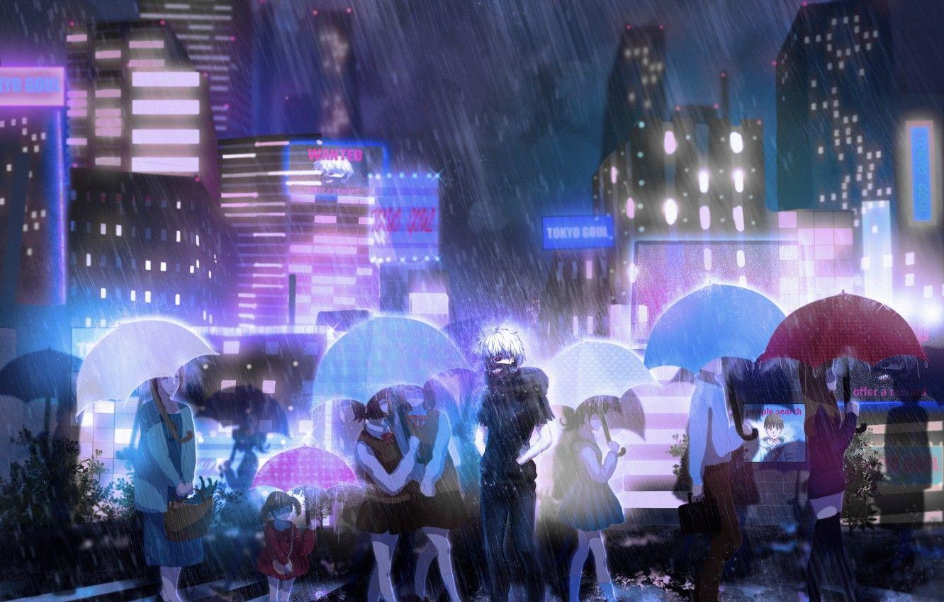 Rainy City Anime Wallpapers - Top Free Rainy City Anime Backgrounds ...