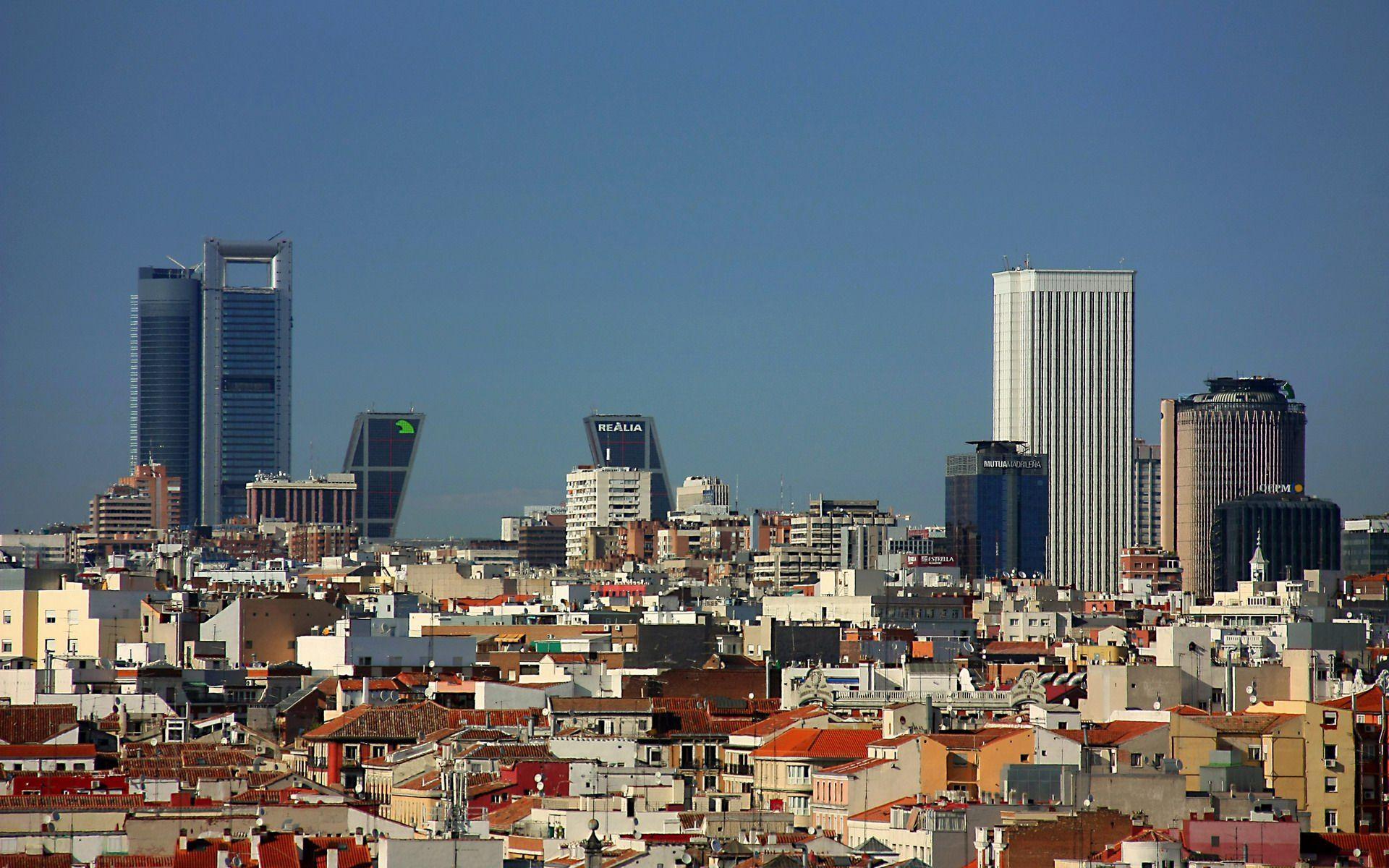 Madrid Skyline Wallpapers - Top Free Madrid Skyline Backgrounds ...