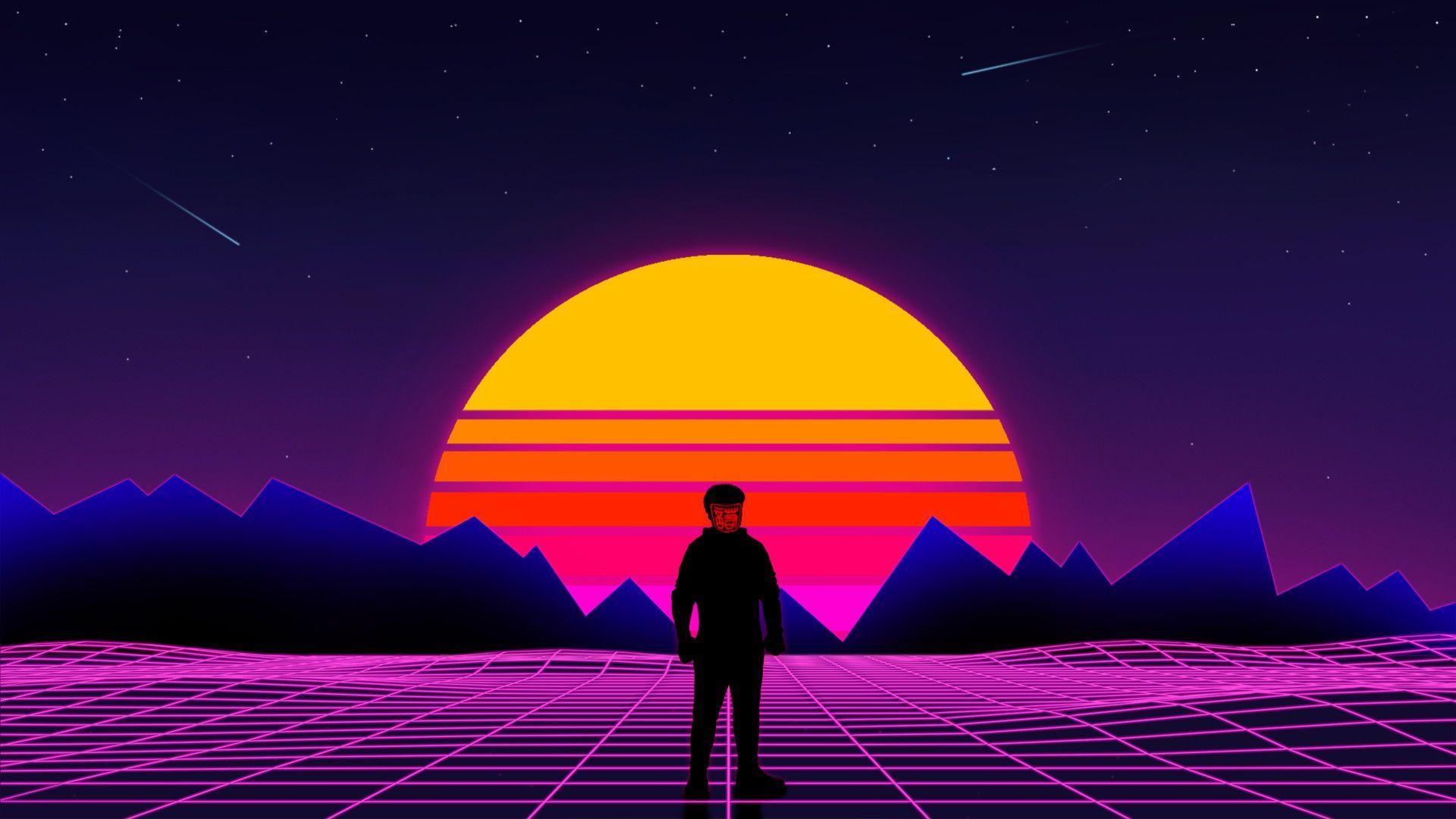 Vaporwave Sunset Wallpapers - Top Free Vaporwave Sunset Backgrounds ...