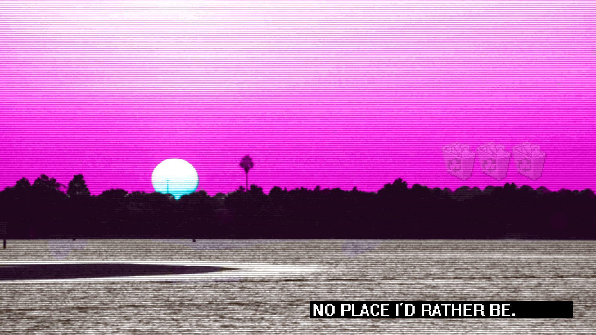 Vaporwave Sunset Wallpapers - Top Free Vaporwave Sunset Backgrounds ...