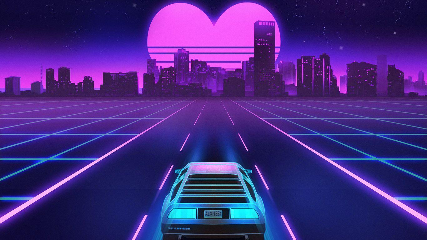 Vaporwave Sunset Wallpapers - Top Free Vaporwave Sunset Backgrounds ...