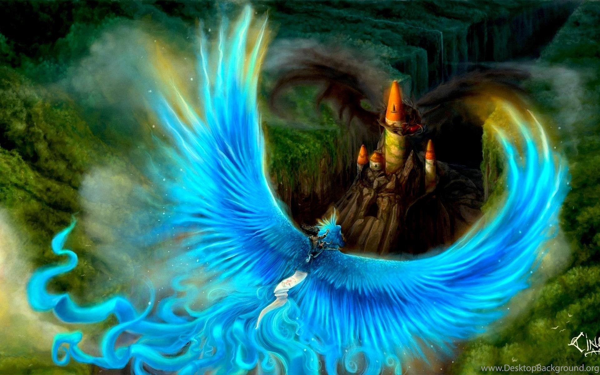 Blue Phoenix HD Wallpapers - Top Free Blue Phoenix HD Backgrounds ...