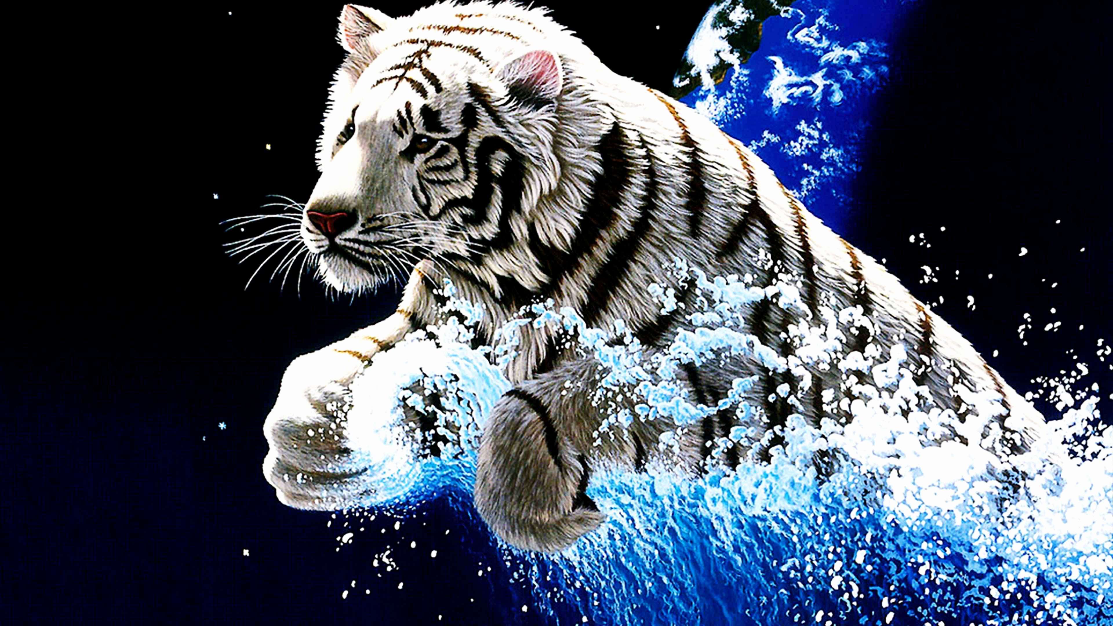 Ice Tiger Wallpapers - Top Free Ice Tiger Backgrounds - WallpaperAccess