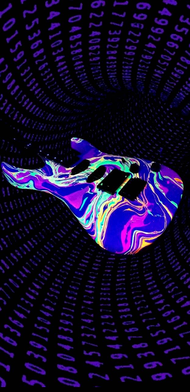 Neon Guitar Wallpapers - Top Free Neon Guitar Backgrounds - WallpaperAccess