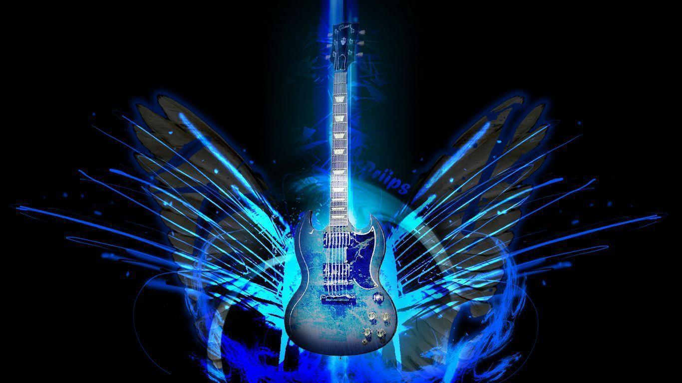 Neon Guitar Wallpapers - Top Free Neon Guitar Backgrounds - WallpaperAccess