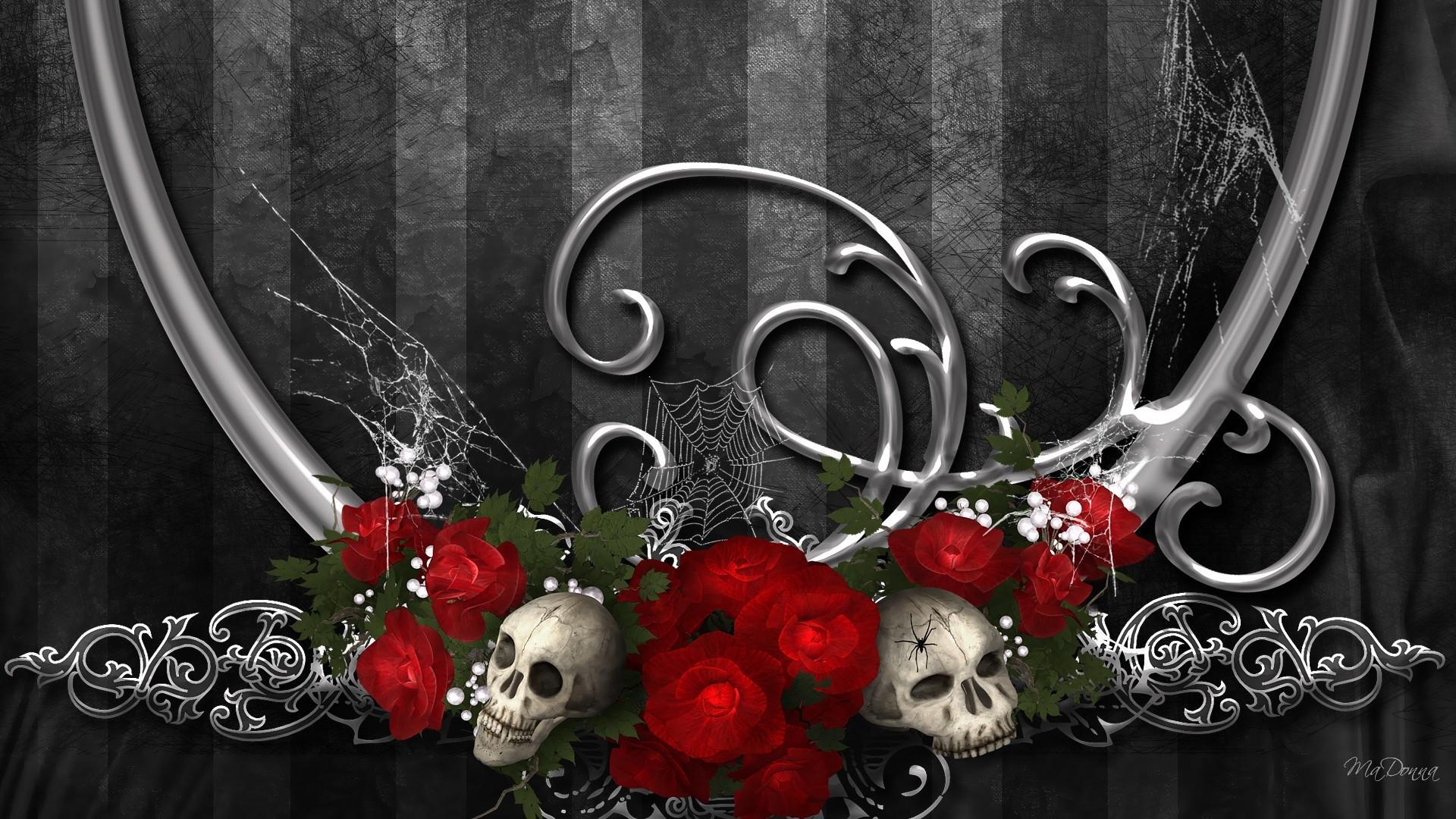 Gothic Flower Wallpapers - Top Free Gothic Flower Backgrounds ...
