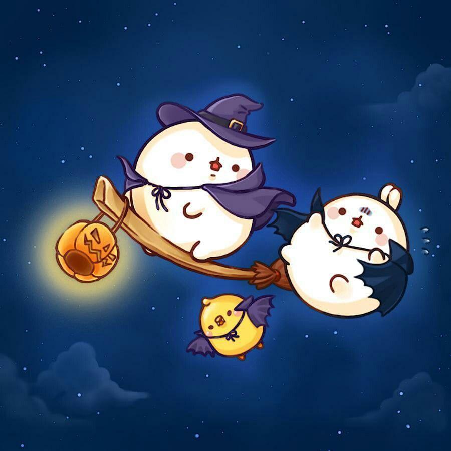 Halloween Chibi Wallpapers - Top Free Halloween Chibi Backgrounds ...