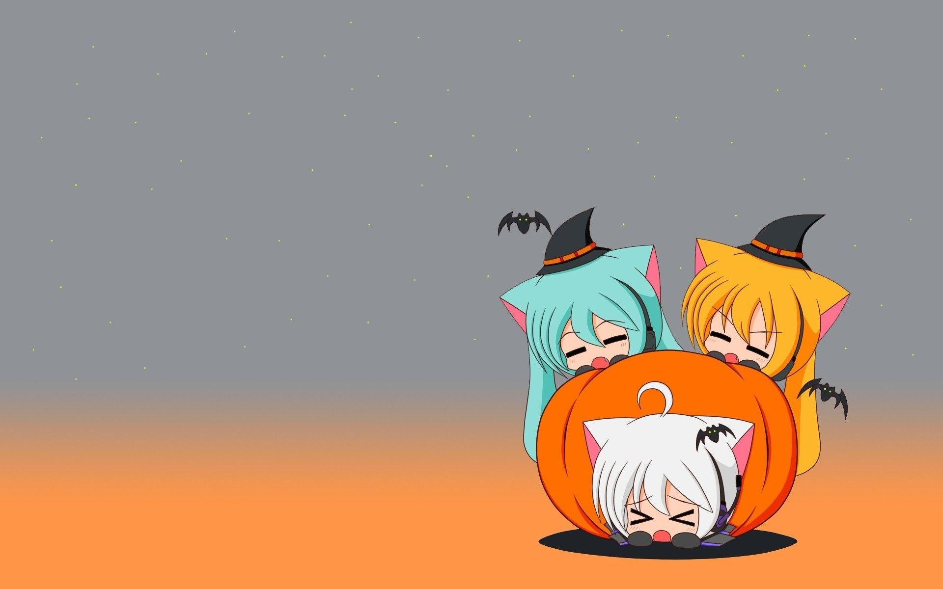 Halloween Chibi Wallpapers - Top Free Halloween Chibi Backgrounds ...