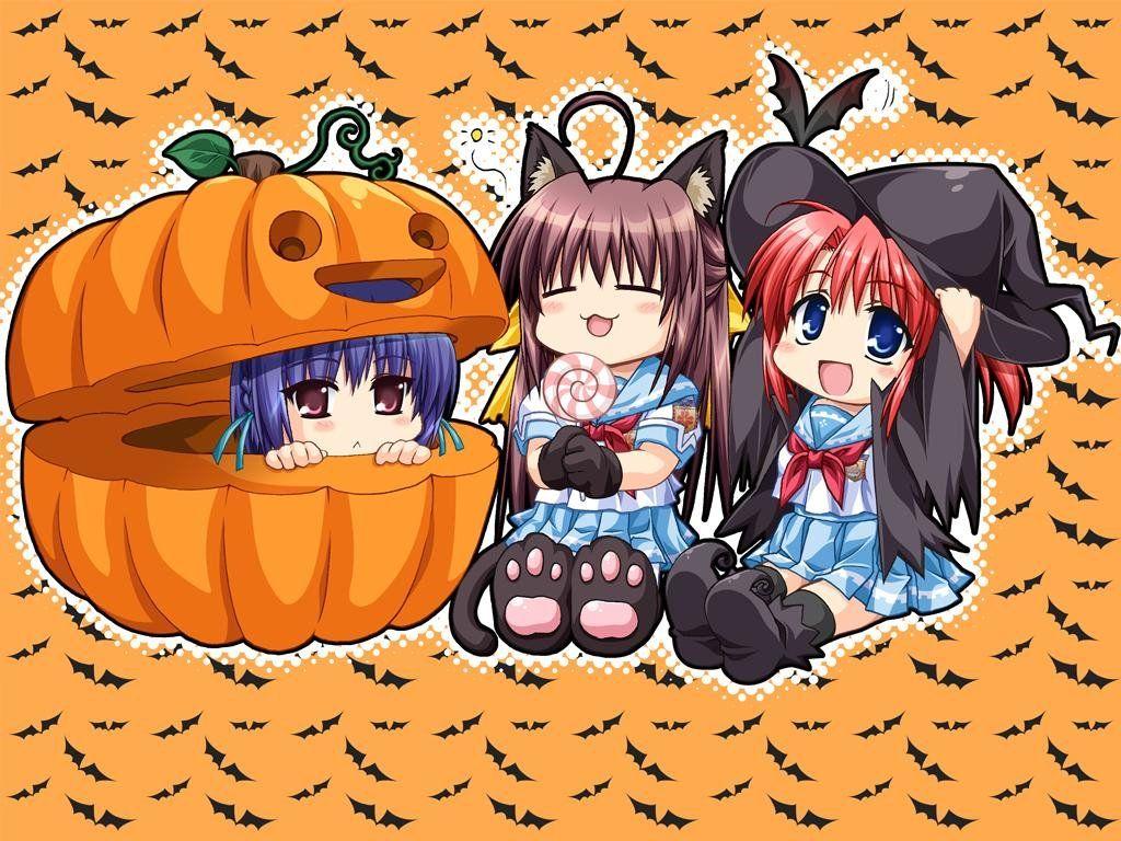 Halloween Chibi Wallpapers - Top Free Halloween Chibi Backgrounds ...