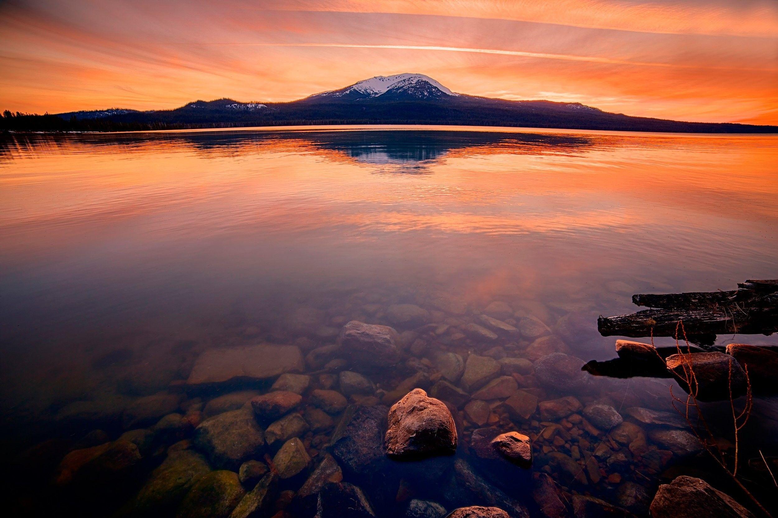 Sunrise Lake Wallpapers - Top Free Sunrise Lake Backgrounds ...