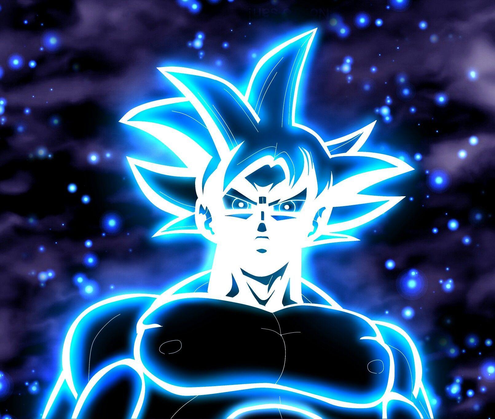 Neon Goku Wallpapers - Top Free Neon Goku Backgrounds - WallpaperAccess