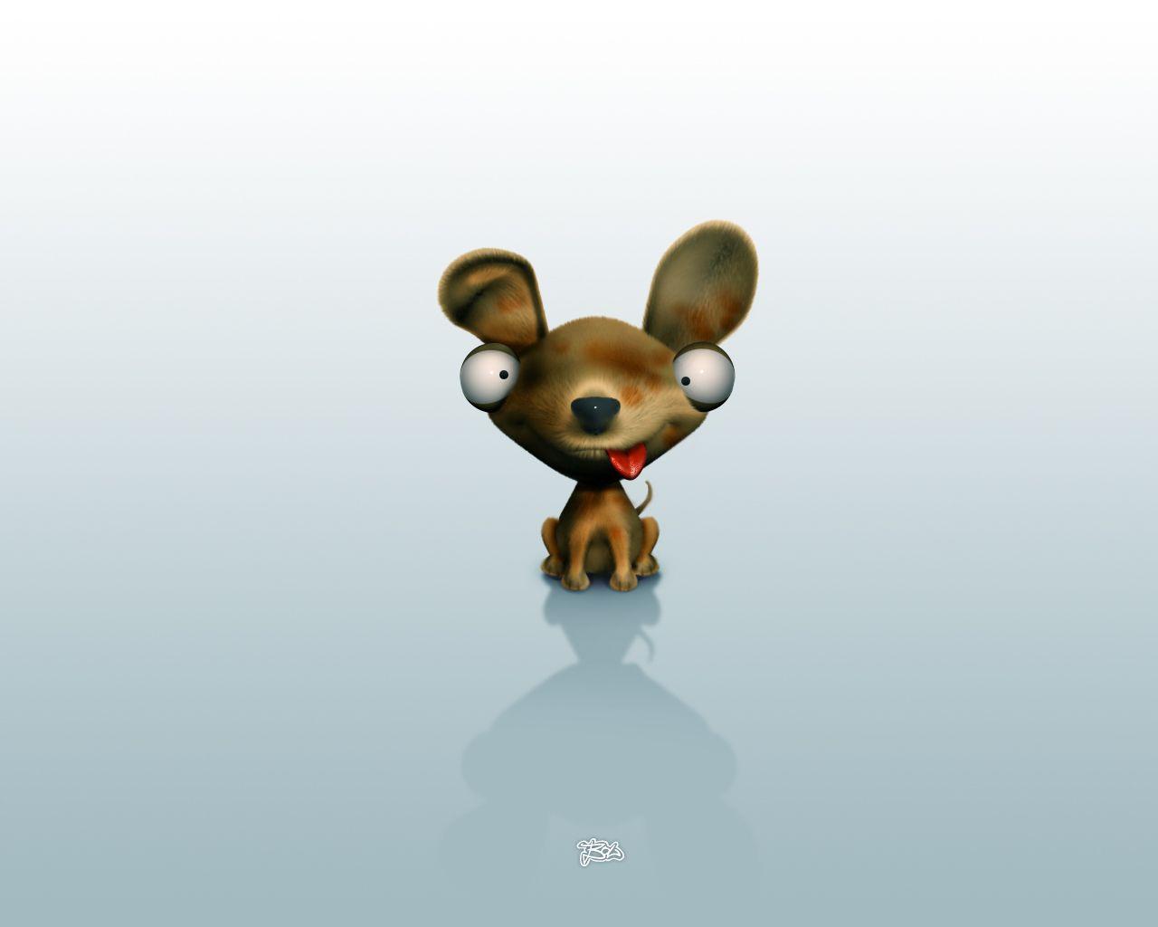 3D Dog Wallpapers - Top Free 3D Dog Backgrounds - WallpaperAccess