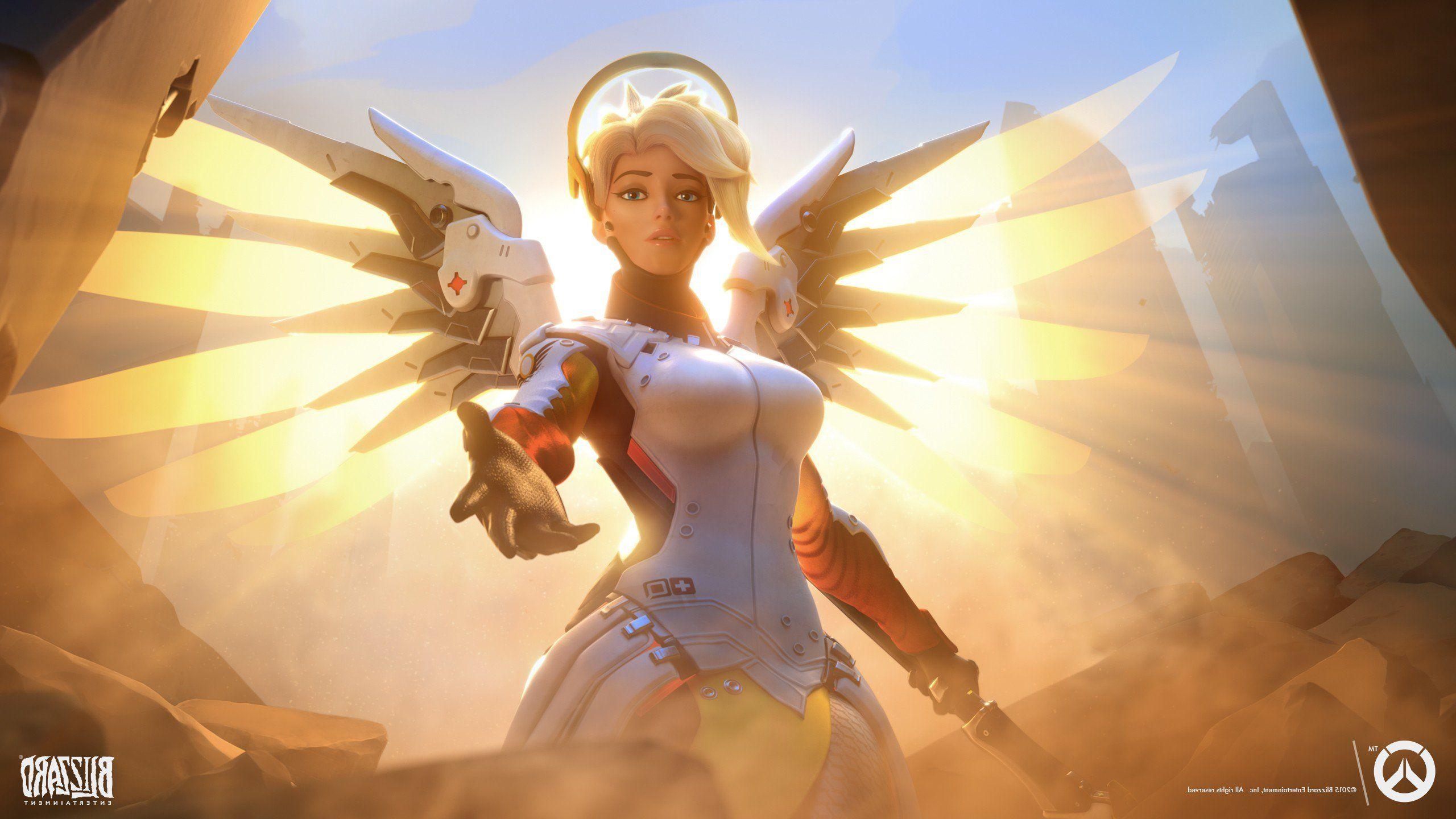 Mercy Overwatch Wallpapers - Top Free Mercy Overwatch Backgrounds ...