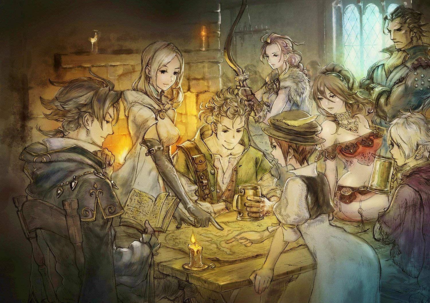 Octopath Traveler Wallpapers - Top Free Octopath Traveler Backgrounds ...