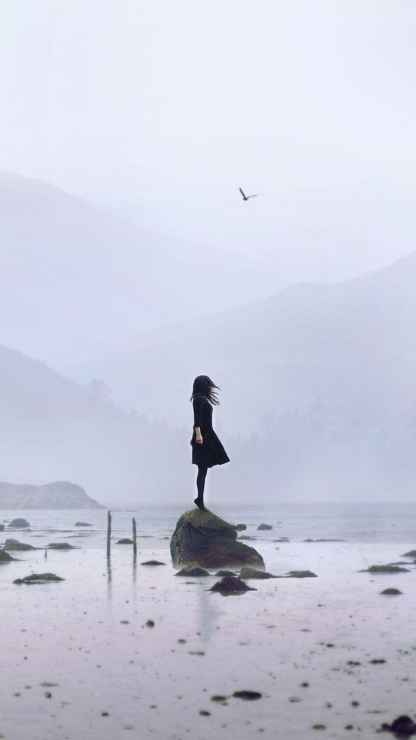 Anime Alone Wallpapers - Top Free Anime Alone Backgrounds - WallpaperAccess