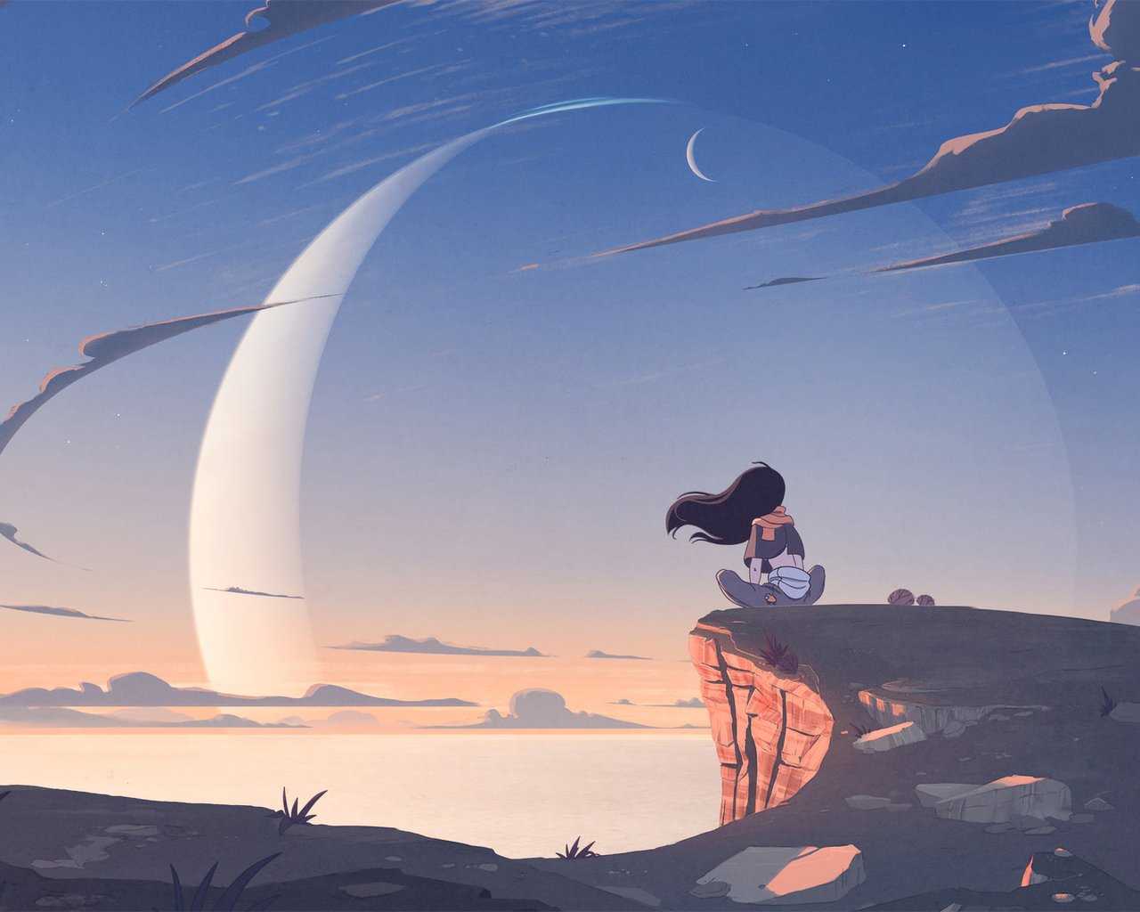 Anime Alone Wallpapers - Top Free Anime Alone Backgrounds - WallpaperAccess