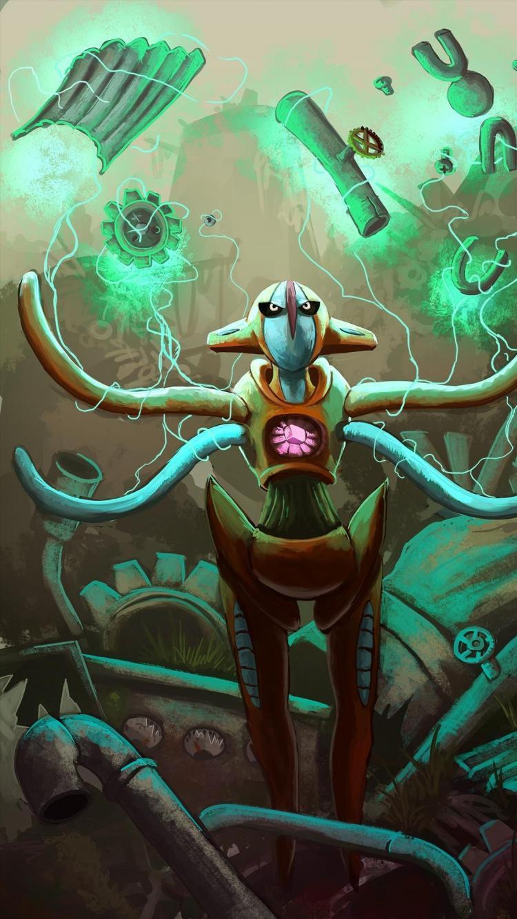 Pokemon Deoxys Wallpapers - Top Free Pokemon Deoxys Backgrounds ...